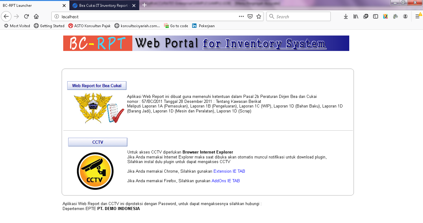 TPB-ERP - Sistem ERP yang Link Dengan Modul TPB